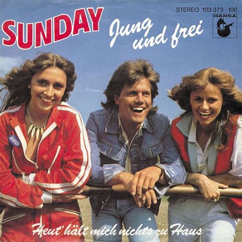 Sunday Jung Und Frei Hitparadech