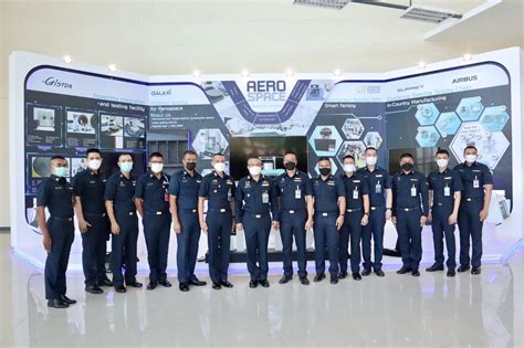 กองทัพอากาศ เข้าเยี่ยมชมภารกิจของ Gistda ในด้านการทำงานของระบบดาวเทียม