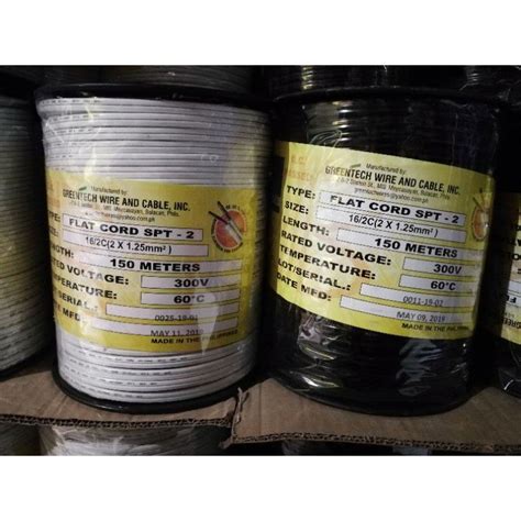 Boston Flat Cord Duplex Wire 1 Roll 2c 22 2 18 2 16 2 Electrical