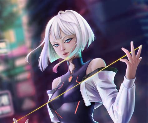 Lucy From Cyberpunk Edgerunners Fan Art Wallpaper HD TV Series K Wallpapers Images And