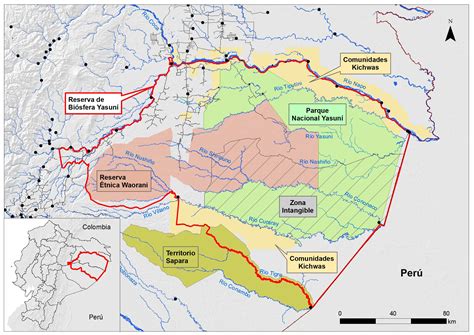 Yasuni National Park Map