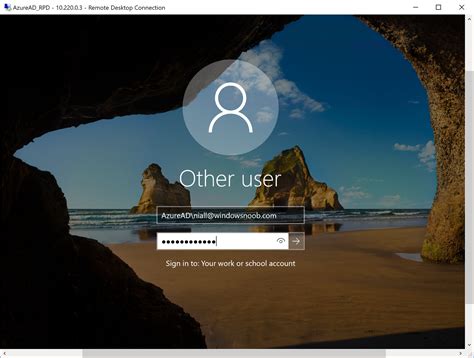 Azuread Creds Just Another Windows Noob