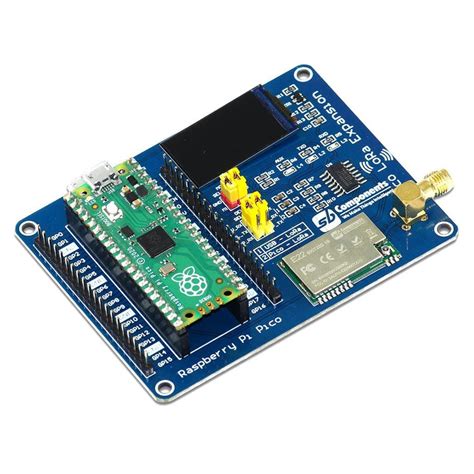 Lora Expansion For Raspberry Pi Pico Inc Antenna [discontinued] The Pi Hut