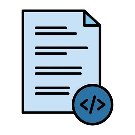 Premium Vector Html File Flat Illustration