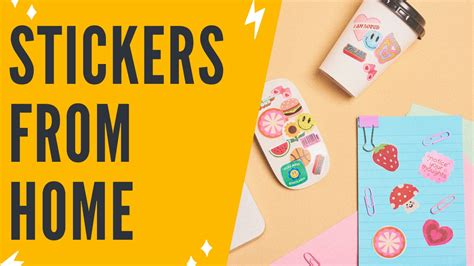 How To Make Stickers At Home DIY Stickers Without Laser Printer DIY Stickers Without Cricut