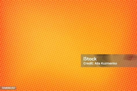 팝 아트 다채로운 만화 책 잡지 표지 폴카는 주황색과 노란색 배경을 점합니다 만화 재미 복고풍 패턴 벡터 하프톤 그림입니다 90 년대 스타일 포스터 카드 전단지용 템플릿