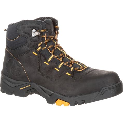 georgia boot amplitude waterproof work boot black [6j18cftd] 79 95