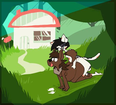 Rule 34 Alfa Oc All Fours Animated Anthro Ass Balls Belly Big Balls