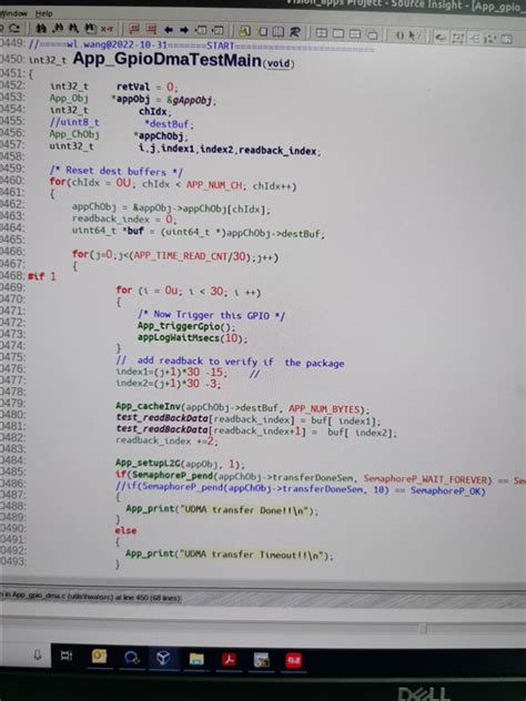 Tda4vm Gpio＋udma For Uss Capture Processors Forum Processors Ti E2e Support Forums