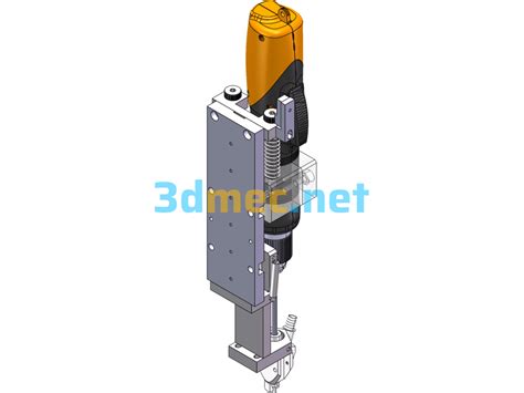 Screwdriver Fixing Bracket 3d Model Solidworks