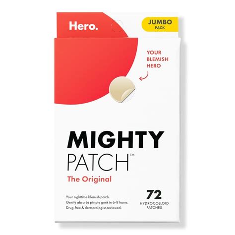 72 Ct Mighty Patch Original Acne Pimple Patches Hero Cosmetics Ulta