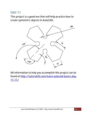 Learn Auto Cad Basics In Days Ebook Learn Autocad Autocad Ebook