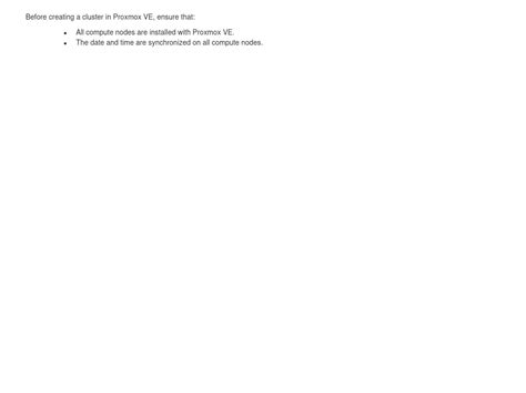Prerequisites Proxmox Virtual Environment On Dell Powerflex Dell