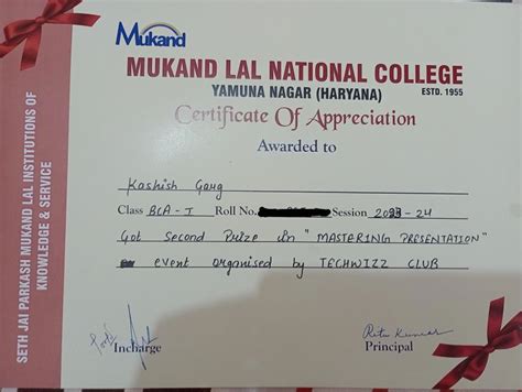 Kashish Garg On Linkedin Techwizzclub Masteringpresentation Achievementunlocked Gratitude