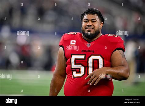 Tampa Bay Buccaneers Defensive Tackle Vita Vea Before An Nfl Football