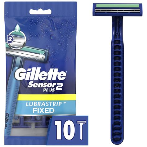 Gillette Sensor2 Plus Mens Disposable Razors Blue Walgreens