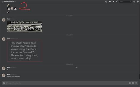 Do Not Let Quick Messaging Open The Private Chat Discord