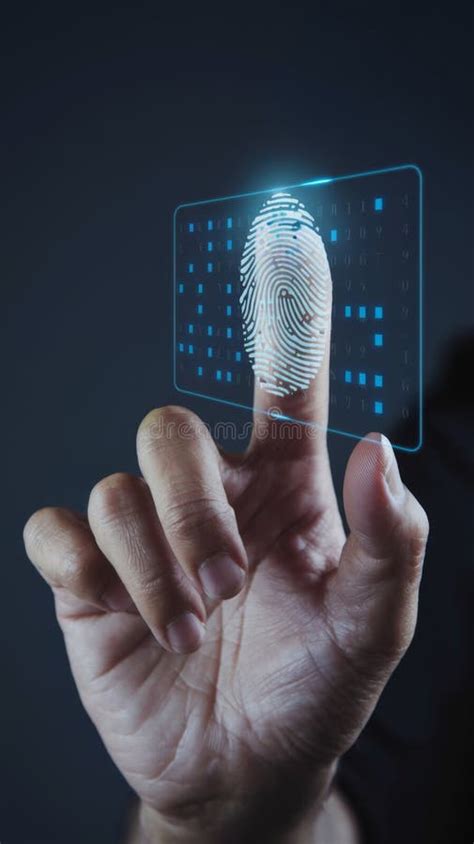 Advanced Biometric Fingerprint Authentication Technology For Enhanced Security And Access