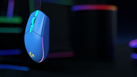 Mouse Gamer G203 Lightsync Blue