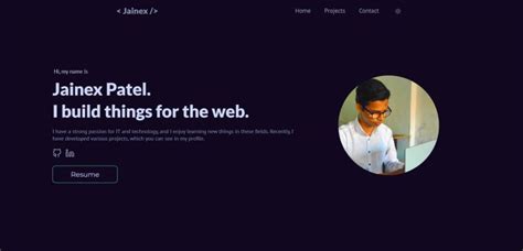 jainex patel on linkedin connections portfolio projects