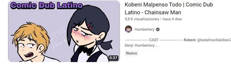 Kobeni X Denji Comic By Nhjlk On Deviantart