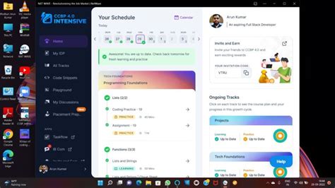 arun kumar podhari on linkedin day36 50daysofcodechallenge nxtwave coding programming…