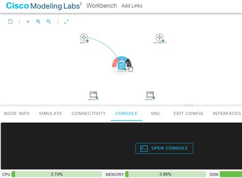 Connecting To A Nodes Console Cisco Modeling Labs V21 Cisco Devnet