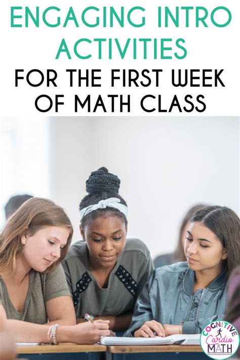 Engaging Intro Activities For The First Week Of Math Class Cognitive Cardio Math