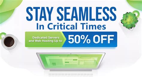 Stay Seamless Dedicated Servers And Web Hosting Up To 50 Off