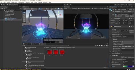 Unity Vfx Graph：particle Shaping Applicationsdf By Ericwang Jinxxy