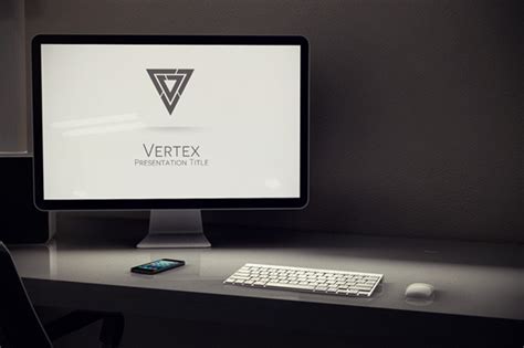 Vertex Minimal Presentation ~ Powerpoint Templates ~ Creative Market