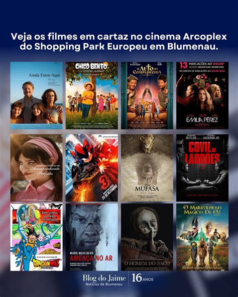 Veja Os Filmes Em Cartaz No Cinema Arcoplex Do Shopping Park Europeu Em