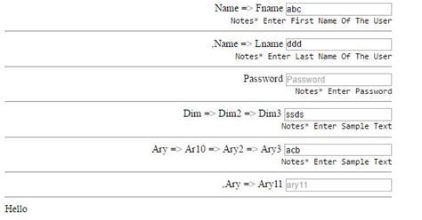Javascript Json Array Values Are Not Passing To The Html Form When I