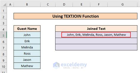 How To Concatenate With Delimiter In Excel 5 Easy Ways