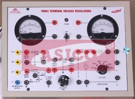 Three Terminal Voltage Regulator Trainer At Best Price In Ambala Cantt