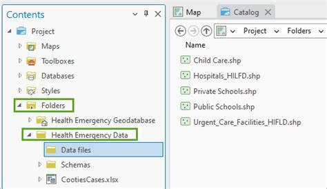 Prepare A Foundational Geodatabase For A Health Emergency Documentation