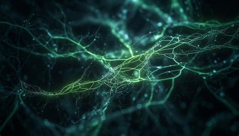 Premium Ai Image Glowing Synapses Connect In Futuristic Neural