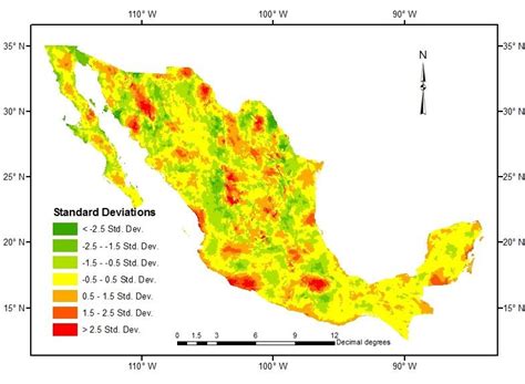 Distribution Of Residuals Of The Model Geographically Weighted