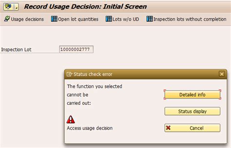 Qa32 Inspection Lot Tab Missing Sap Community