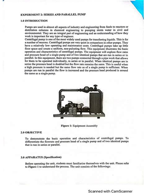Series And Parallel Pump Pdf