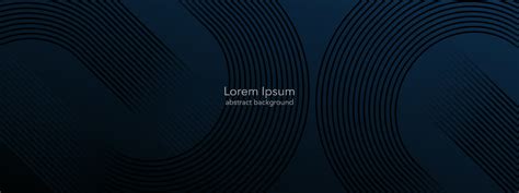 짙은 파란색 배경에 추상적인 파란색으로 빛나는 기하학적 선 둥근 선의 현대 대각선 배경입니다 당신의 디자인을 위한 사업 배경