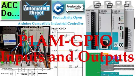 P1am Industrial Arduino Gpio Inputs And Outputs