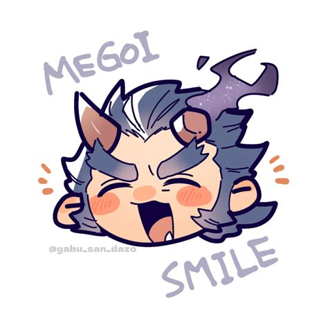 Safebooru 1boy Blue Hair Blush Broken Horn Close Up Closed Eyes Dark