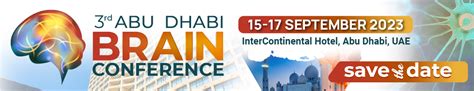 3rd Abu Dhabi Brain Conference 2023 •