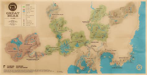 Kruegers Great Bear Island Map Updated With Forge Locations R