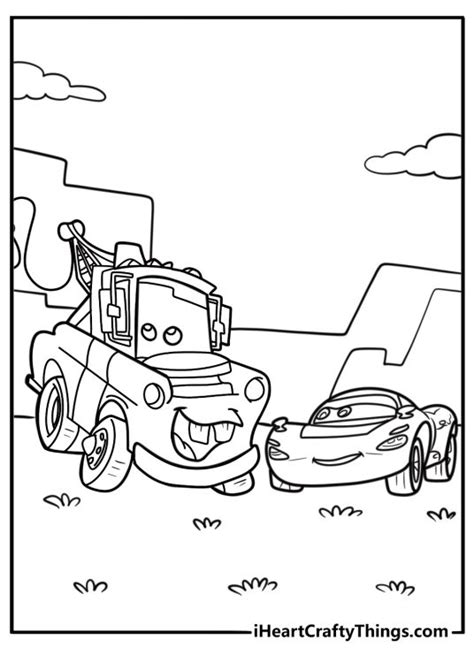 Cars 2 Coloring Page