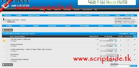 Vbulletin 38x Problue Teması Wm Scripti Scripti Script Indir Php Script Indir Asp