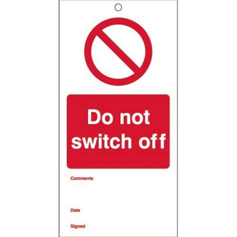 Do Not Switch Off