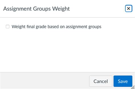Weighted Grading In Canvas Courses Johns Hopkins Engineering