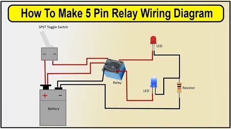 How To Make Pin Relay Wiring Diagram